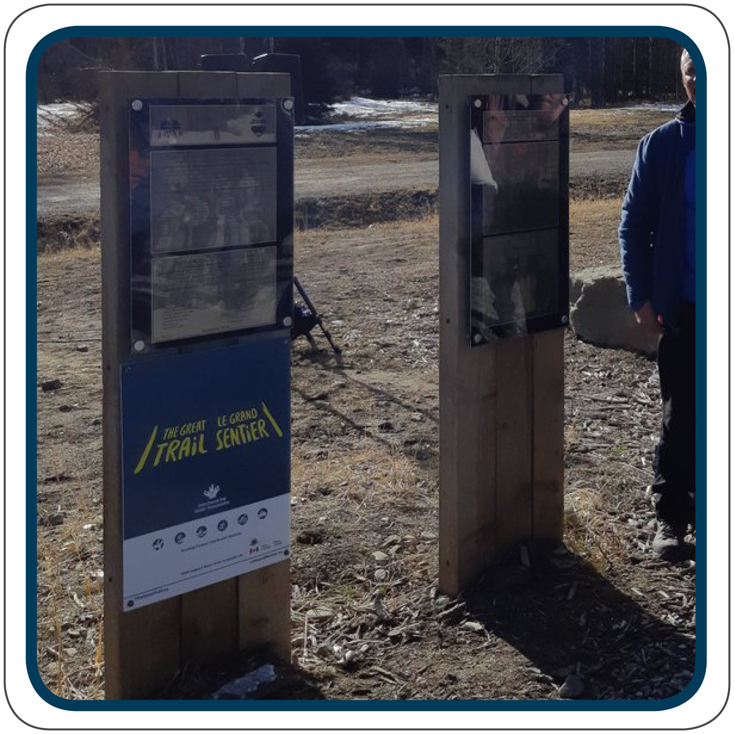 Trans Canada Trail | Signage 101: Customized signs