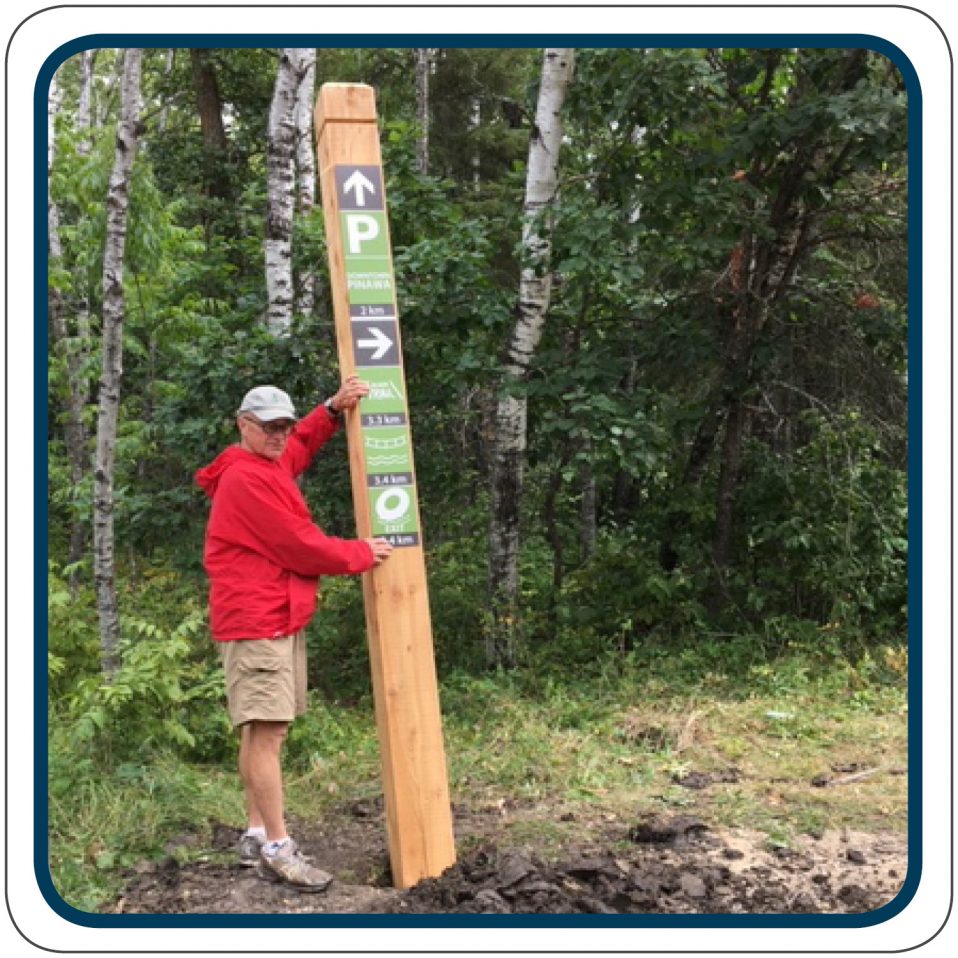 Trans Canada Trail | Signage 101: Customized signs