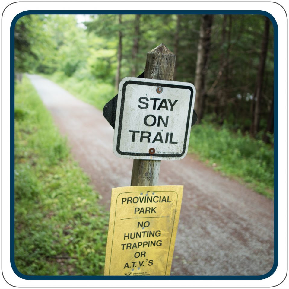 Trans Canada Trail | Signage 101: Installation recommendations