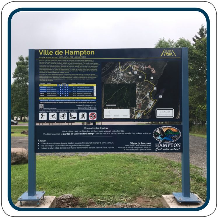 Trans Canada Trail | Signage 101: Trailheads and interpretive panels
