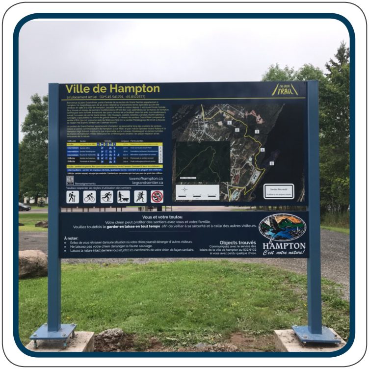 Trans Canada Trail | Signage 101: Trailheads and interpretive panels