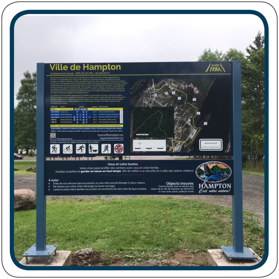 Trans Canada Trail | Signage 101: Trailheads and interpretive panels