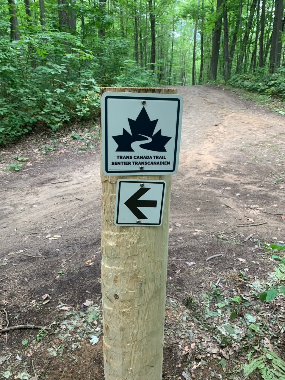 Trans Canada Trail | Signage 101: Wayfinding signs and directional arrows