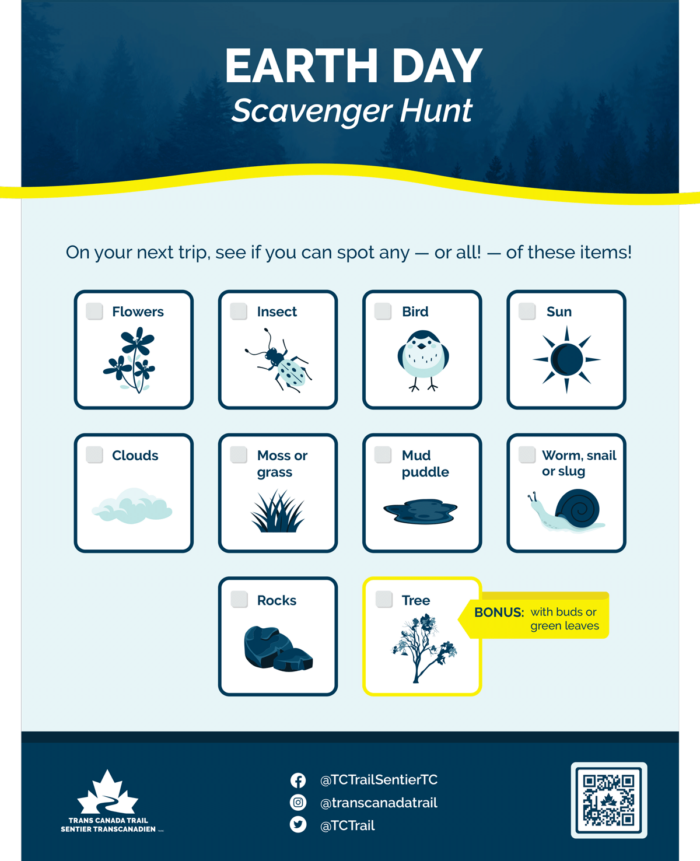 Trans Canada Trail | Earth Day Scavenger Hunt